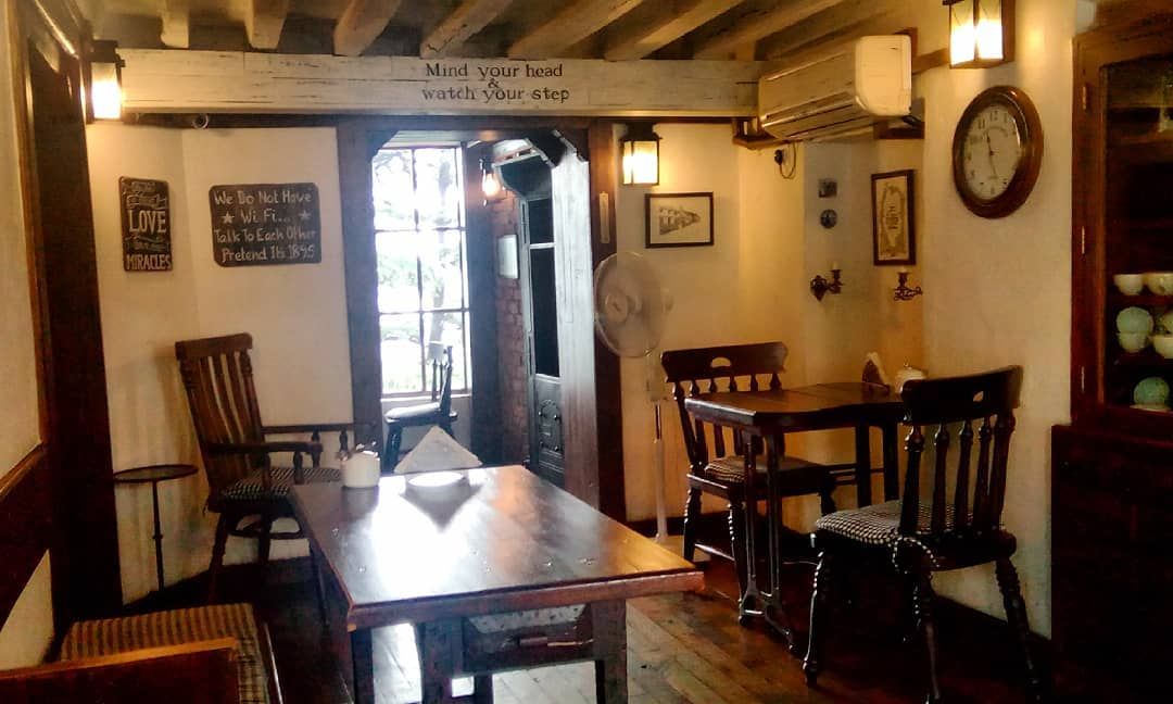 dining room in Landour Mussoorie-Dining